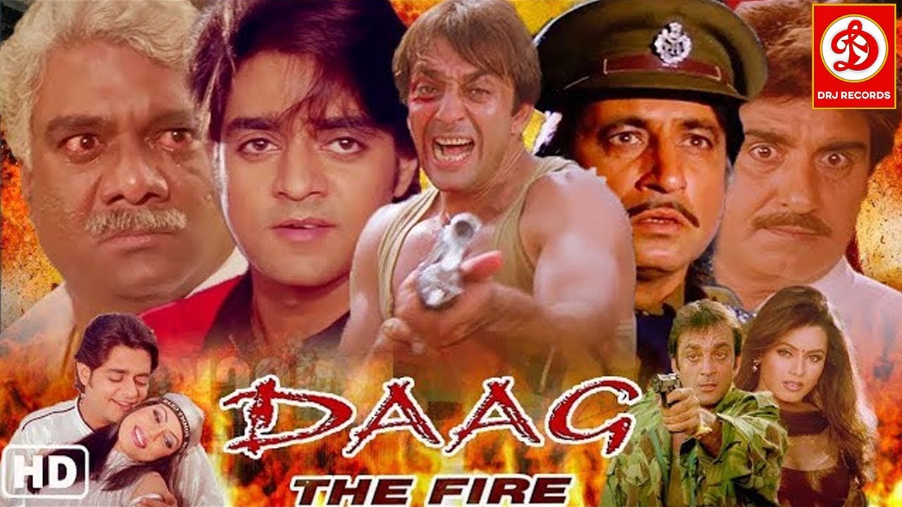 Daag The Fire "Sanjay Dutt Blockbuster Full Action Movie Mahima ...