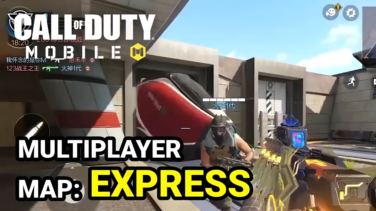 INTRODUCING A NEW MAP FOR MULTIPLAYER: EXPRESS for SEASON 8 COD MOBILE ...