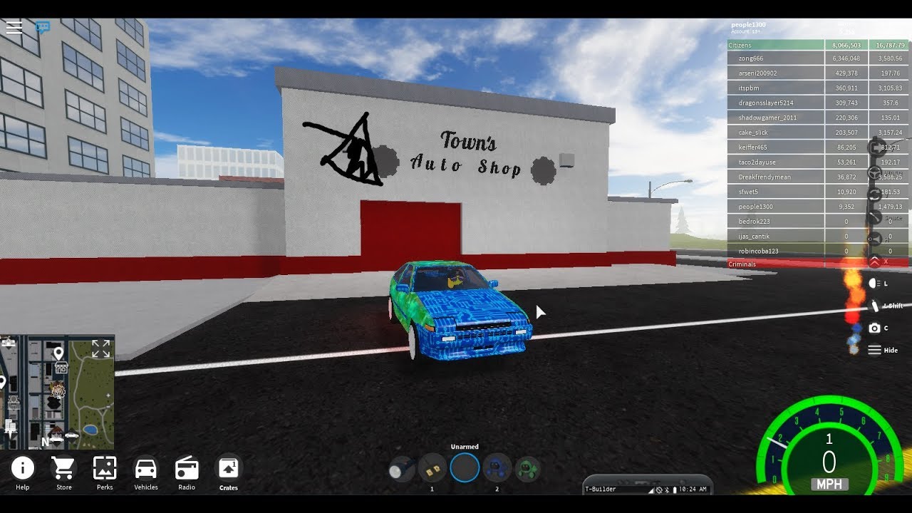 playing vehicle simulkator ep 4 auto shop the new vehicle (roblox ...