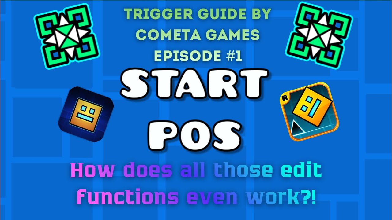 FULL GUIDE on the START POS trigger in Geometry Dash! #1 - YouTube