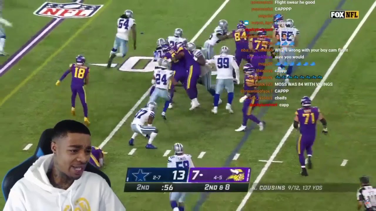 FlightReacts Cowboys vs. Vikings Week 11 Highlights | NFL 2020 - YouTube