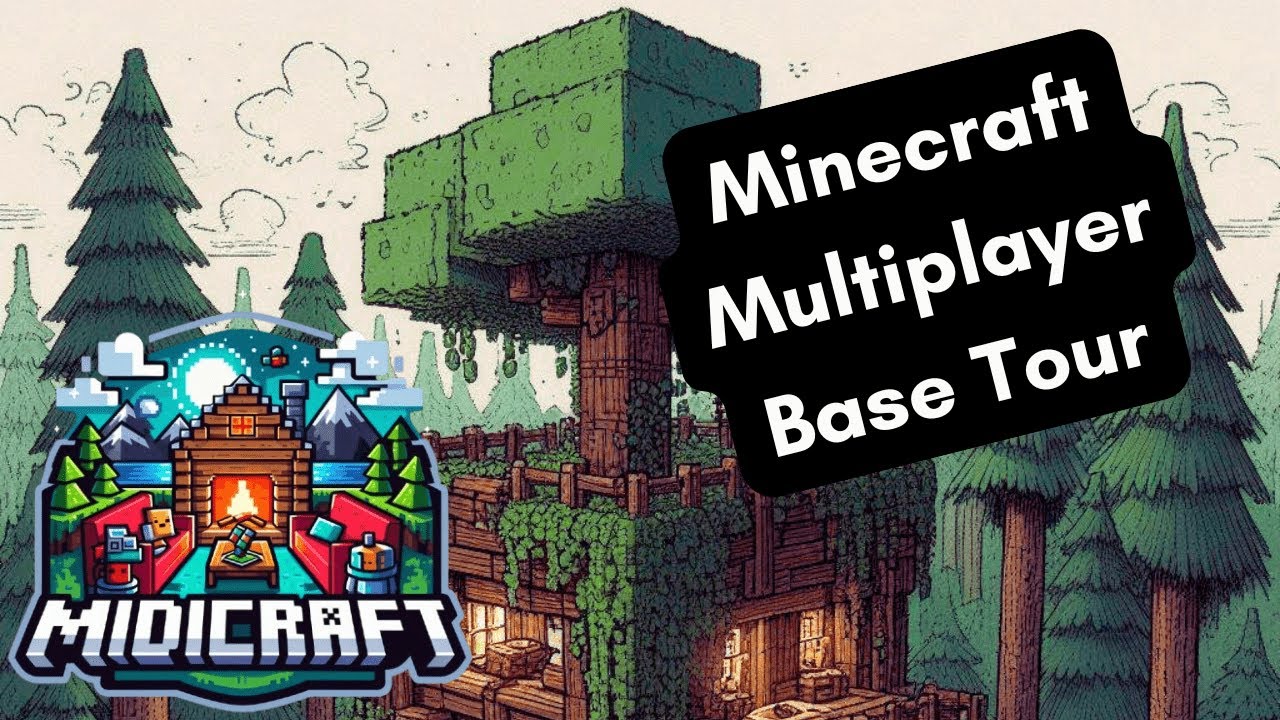 Cozy Base Tour in Multiplayer Survival | Minecraft | [Modded] - YouTube