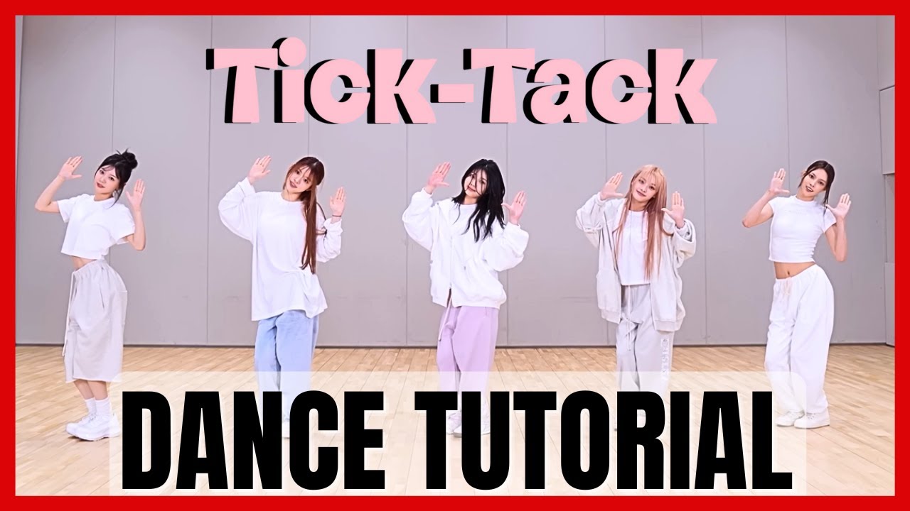 ILLIT - ‘Tick-Tack’ Dance Practice Mirrored Tutorial (SLOWED) - YouTube