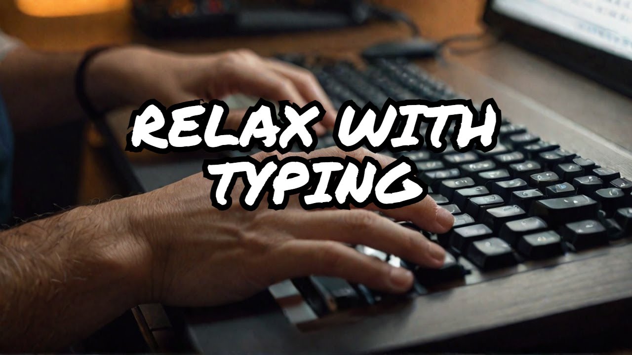 KEYBOARD TYPING SOUNDS. ASMR - KEYBOARD SOUNDS FOR RELAXATION. RELAX ...