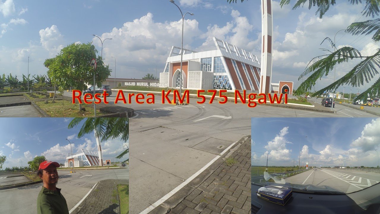 Rest Area Km 575 Ngawi - YouTube