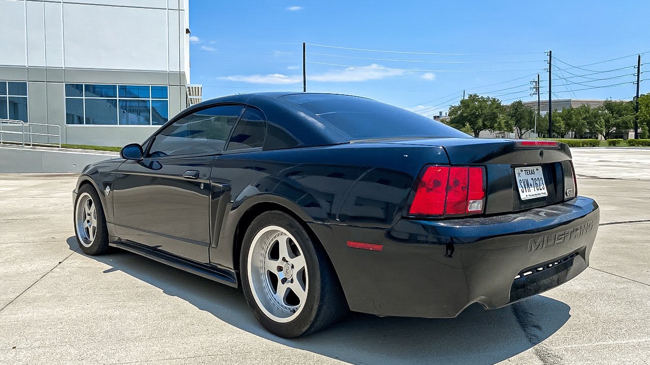 REVVING MY STRAIGHT PIPED 650HP CAMMED & PROCHARGED 1999 Mustang GT ...