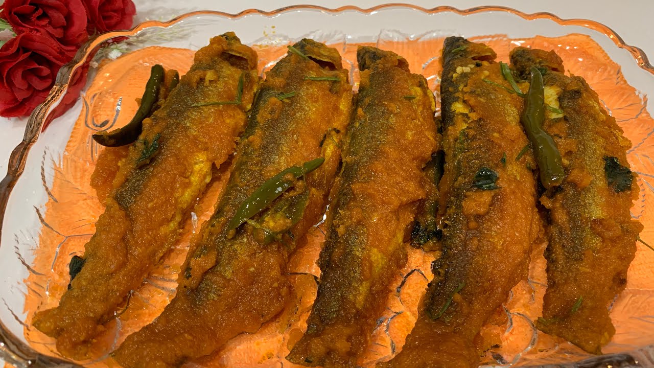 বিদেশী/ জাপানিজ আয়ু মাছ দেশিয় স্টাইলে ভুনা/ Ayu Fish Recipe/ Ayu Fish ...