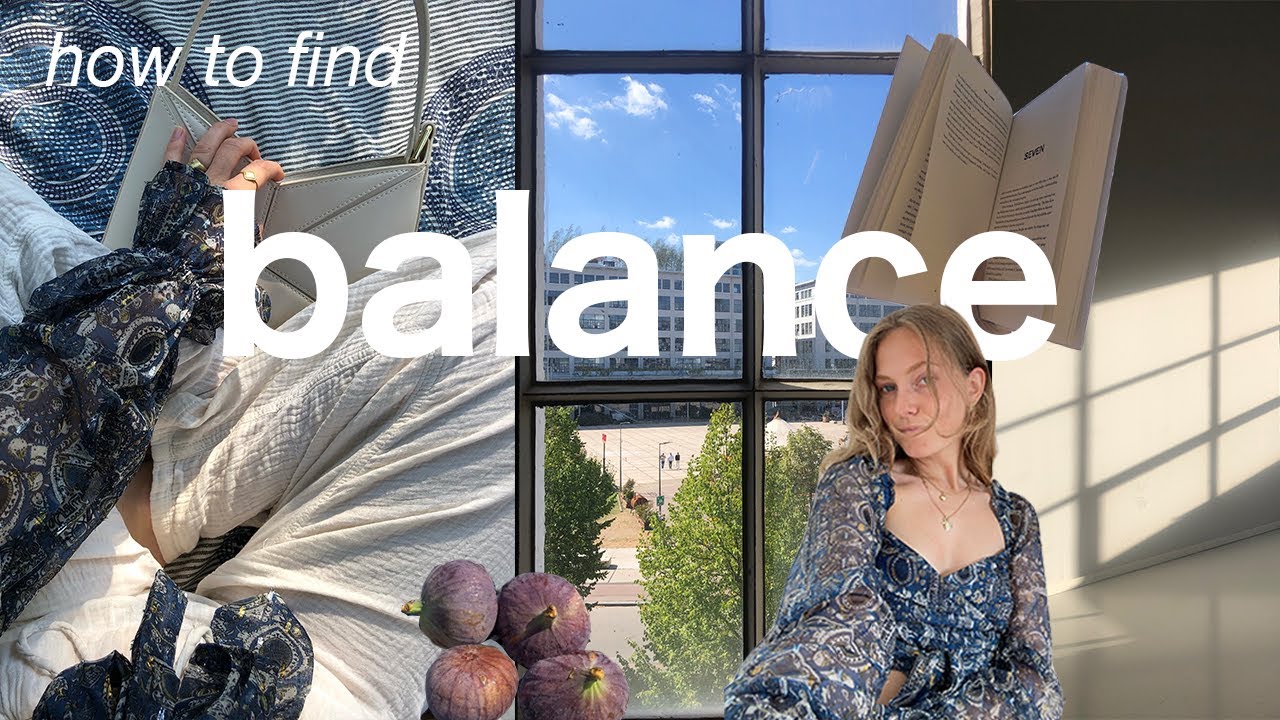 how i find balance | work, friends, days off - YouTube