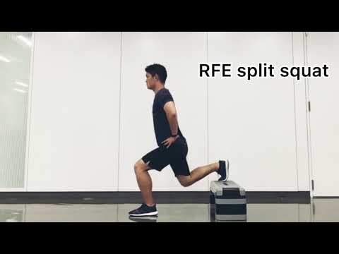RFE Split Squat - YouTube