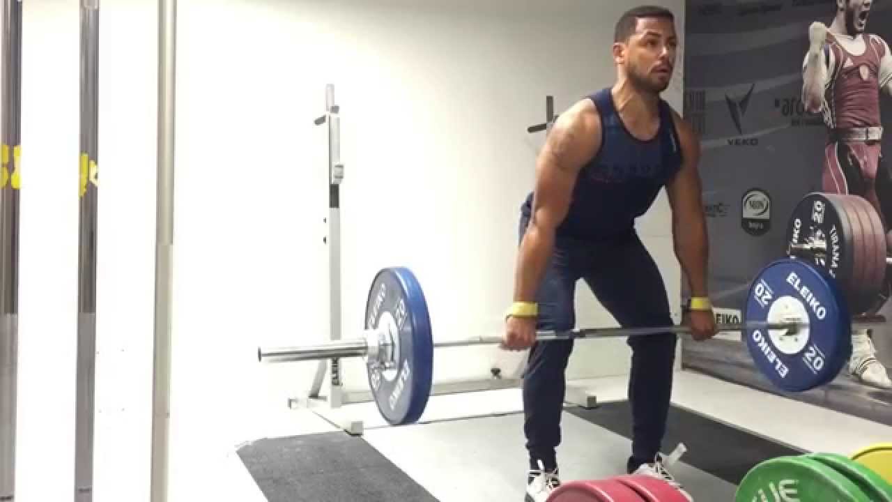Barbell Clean Liftoff Technique (Olympic Weightlifting) - YouTube