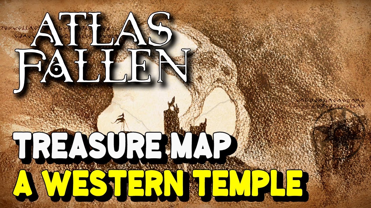 Atlas Fallen A WESTERN TEMPLE Treasure Map Location - YouTube