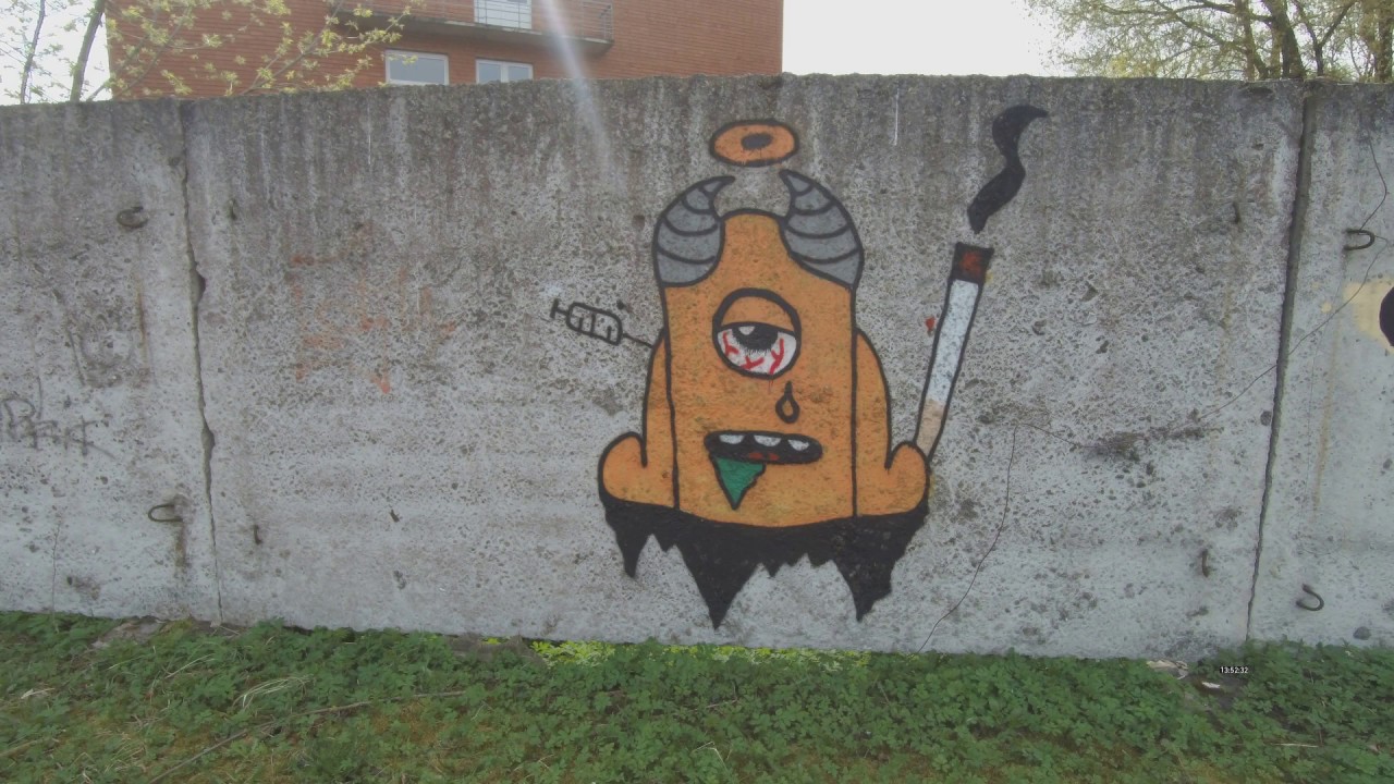 Рижское граффити 29 ул. Балта Riga graffiti 29 Baltā str. - YouTube