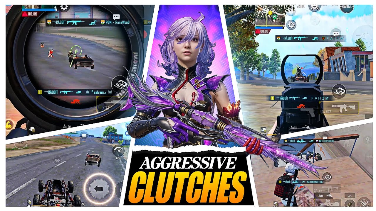 Most Aggressive SOLO Vs SQUAD Clutches 🥶 Domination in Ace Dominator LOBBY / PUBG MOBILE #bixiop ...
