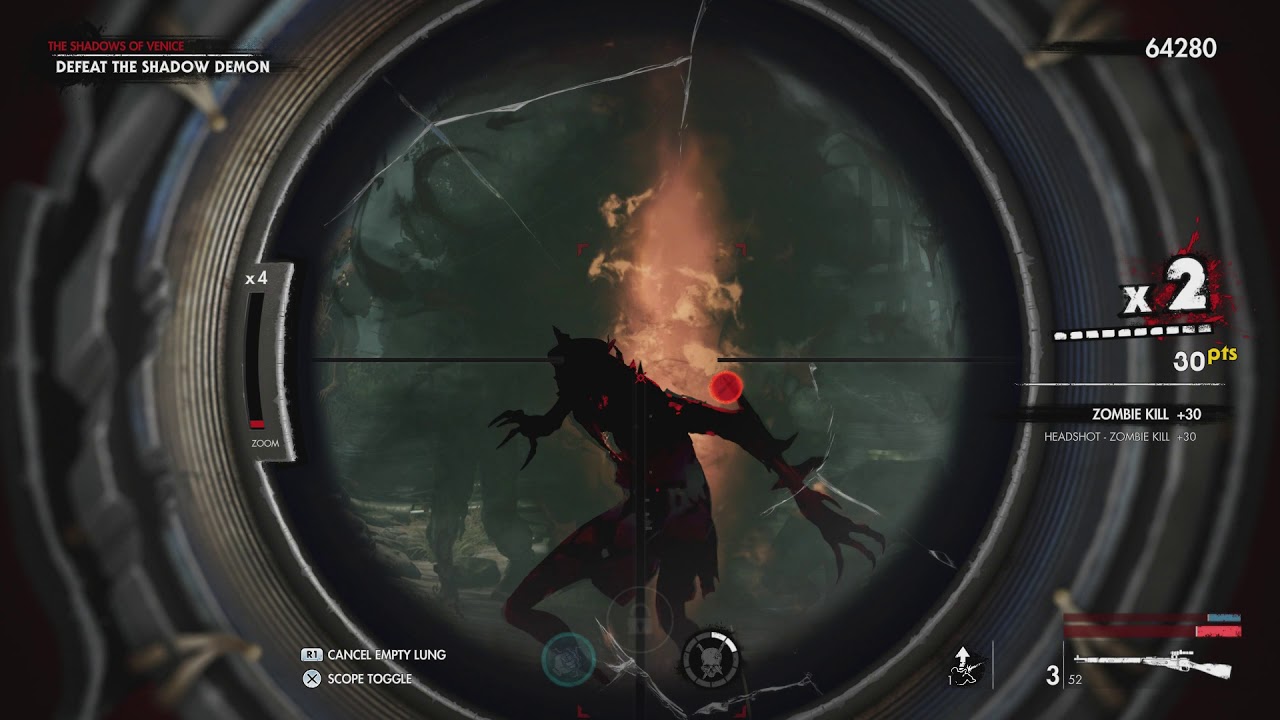 Zombie Army 4 - 2-4 The Shadows of Venice: Defeat The Shadow Demon Nazi ...