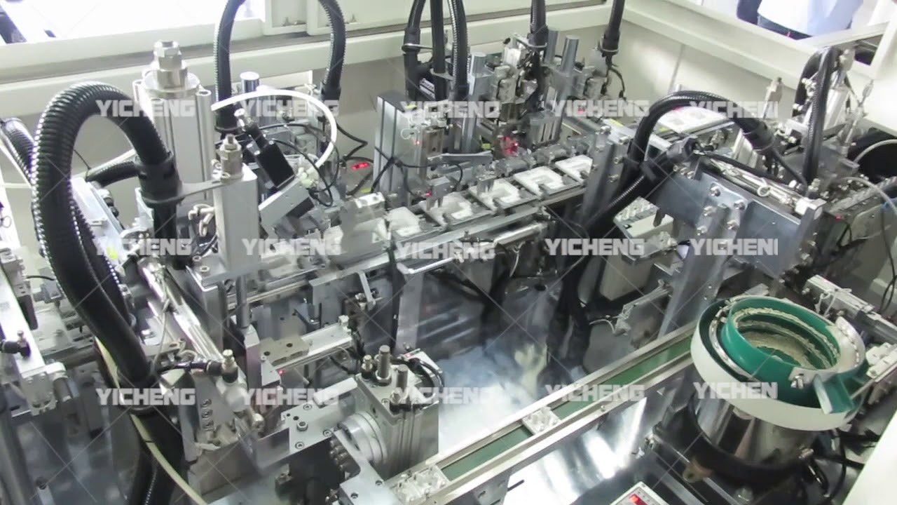Switch Automatic Assembly Machine - YouTube