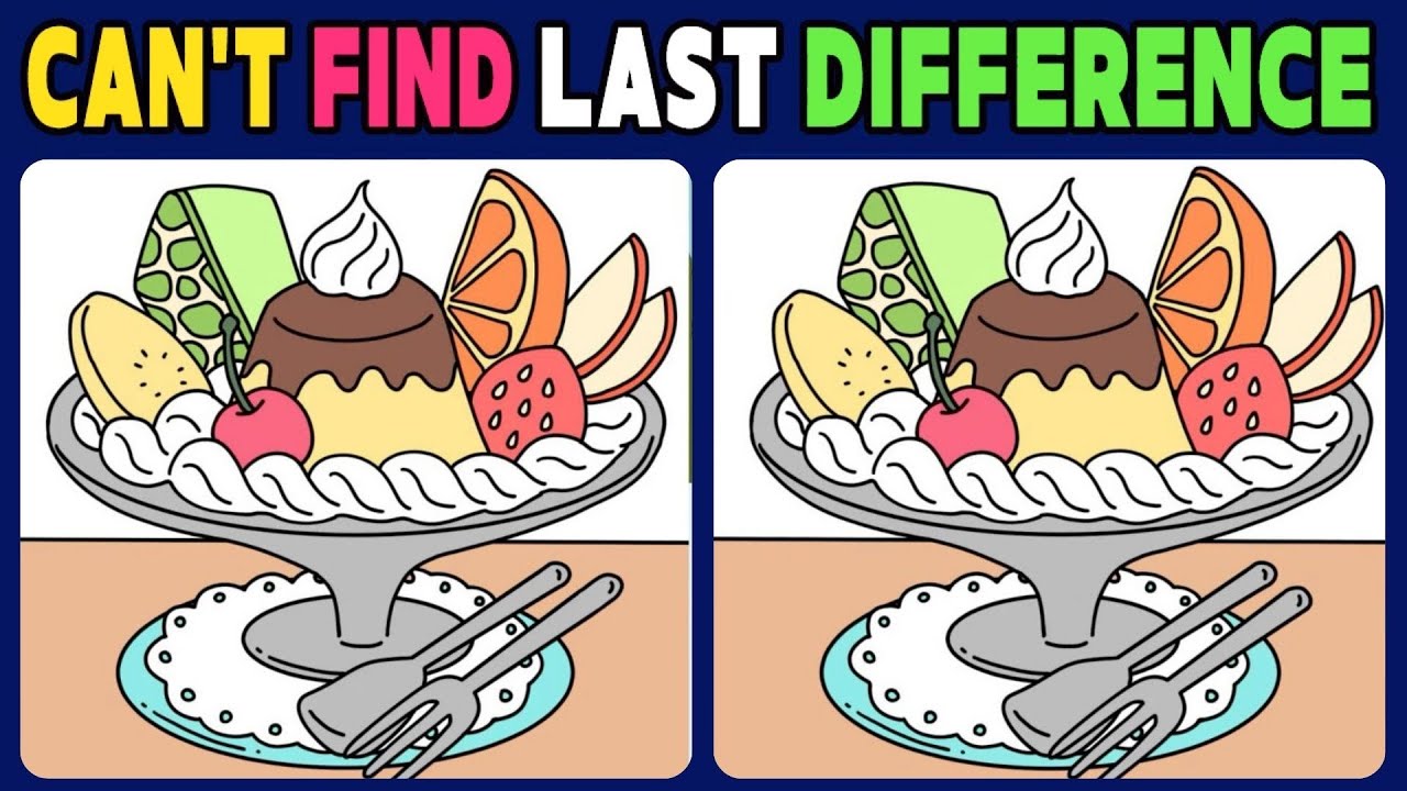 【Find the Difference】Test Your Brain Score By Finding Differences【Spot ...