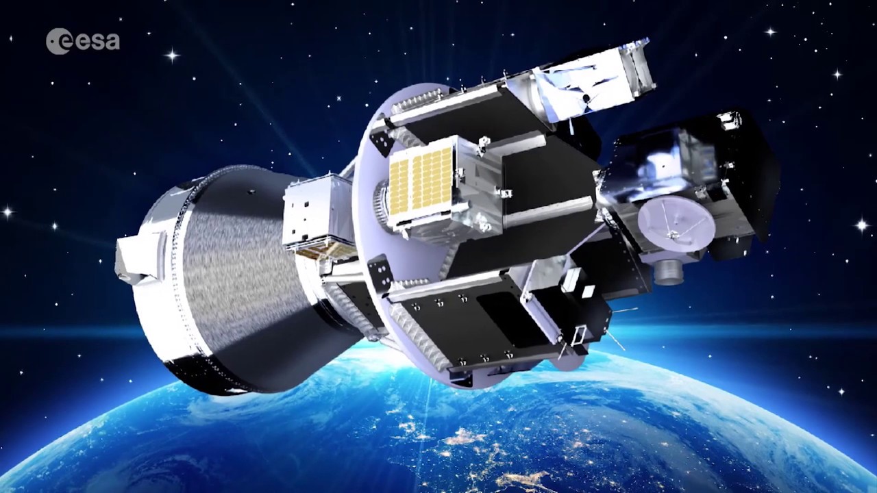 SSMS inaugural flight on Vega - YouTube