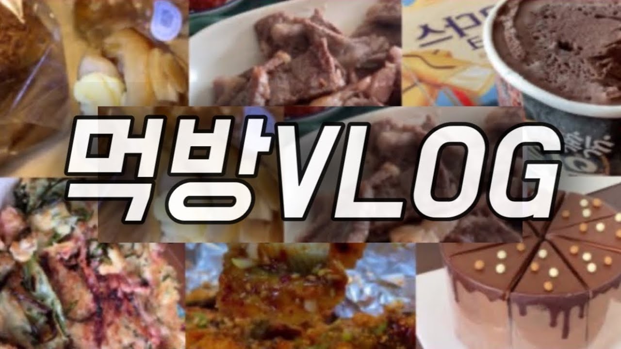 먹방 브이로그 과자 먹방 다이어트 먹방 브이로그 칙촉위즐 쿠크다스케이크 빵순이 먹방 케이크 초코빵 갈비 고기 먹방 Youtube