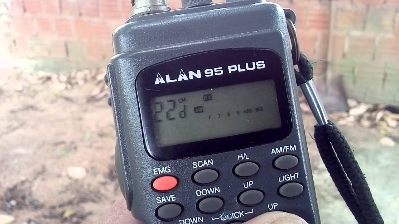 RADIO CB PX ALAN 95 PLUS - YouTube