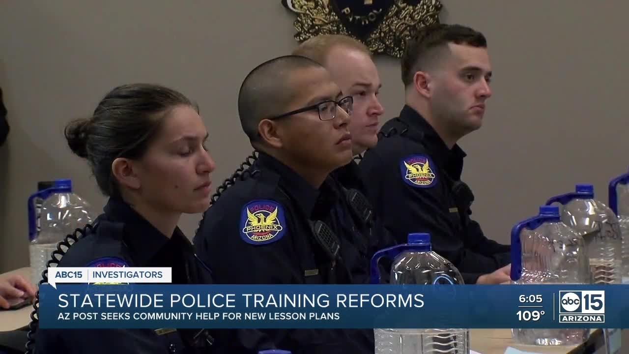 Significant police training reform coming soon, per AZ POST - YouTube