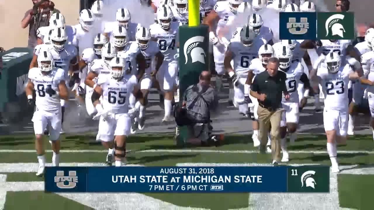 Utah State at Michigan State: Week 1 Preview | Big Ten Football - YouTube
