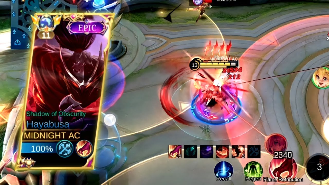 HAYABUSA FULL DAMAGE BUILD!! THE NEW BEST ONE SHOT BUILD FOR HAYABUSA ...