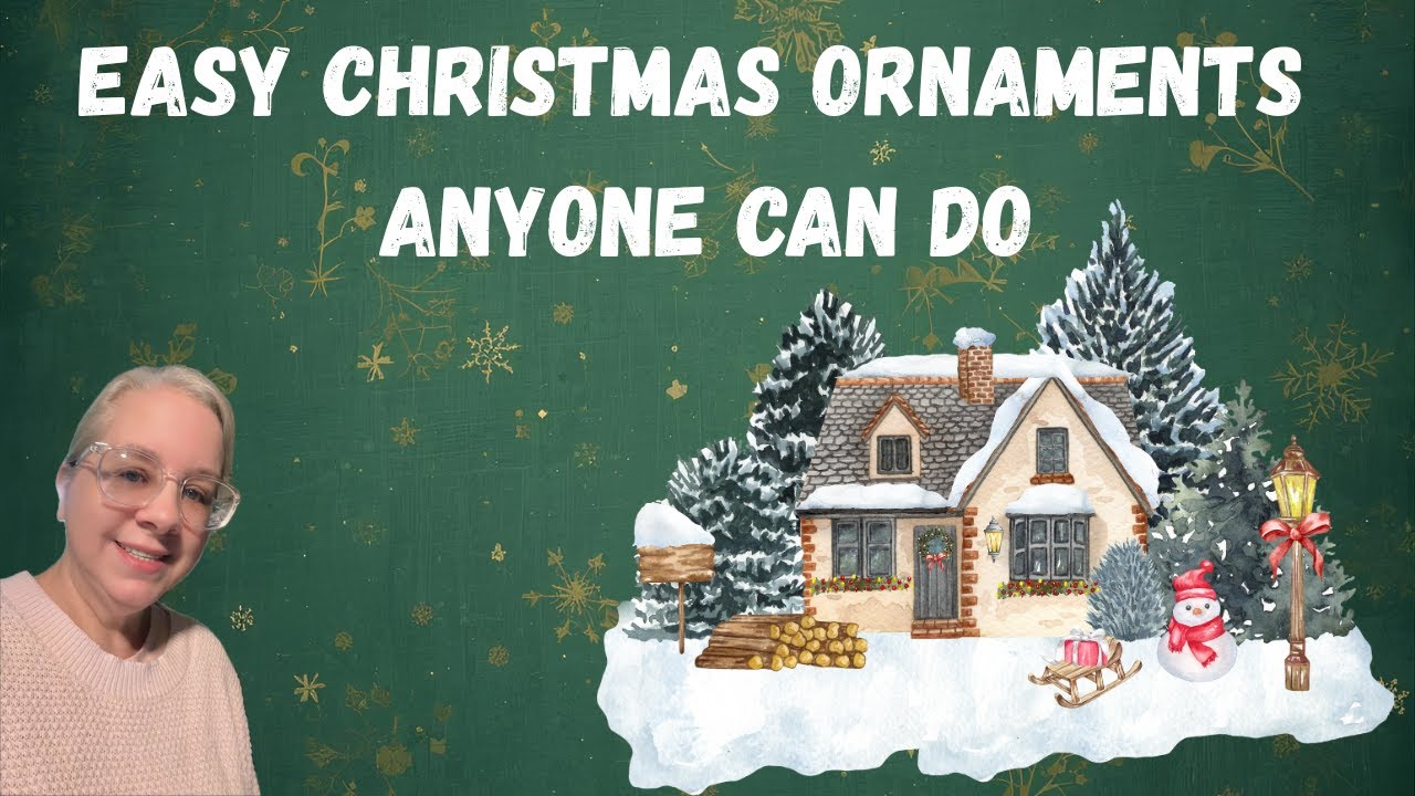 Easy DIY Christmas Ornaments You Can Make Today - YouTube