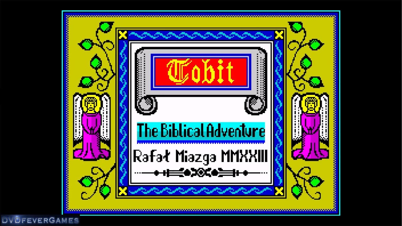 TOBIT - *NEW* ZX Spectrum 48K 2023 game! Gameplay! - DVDfeverGames ...