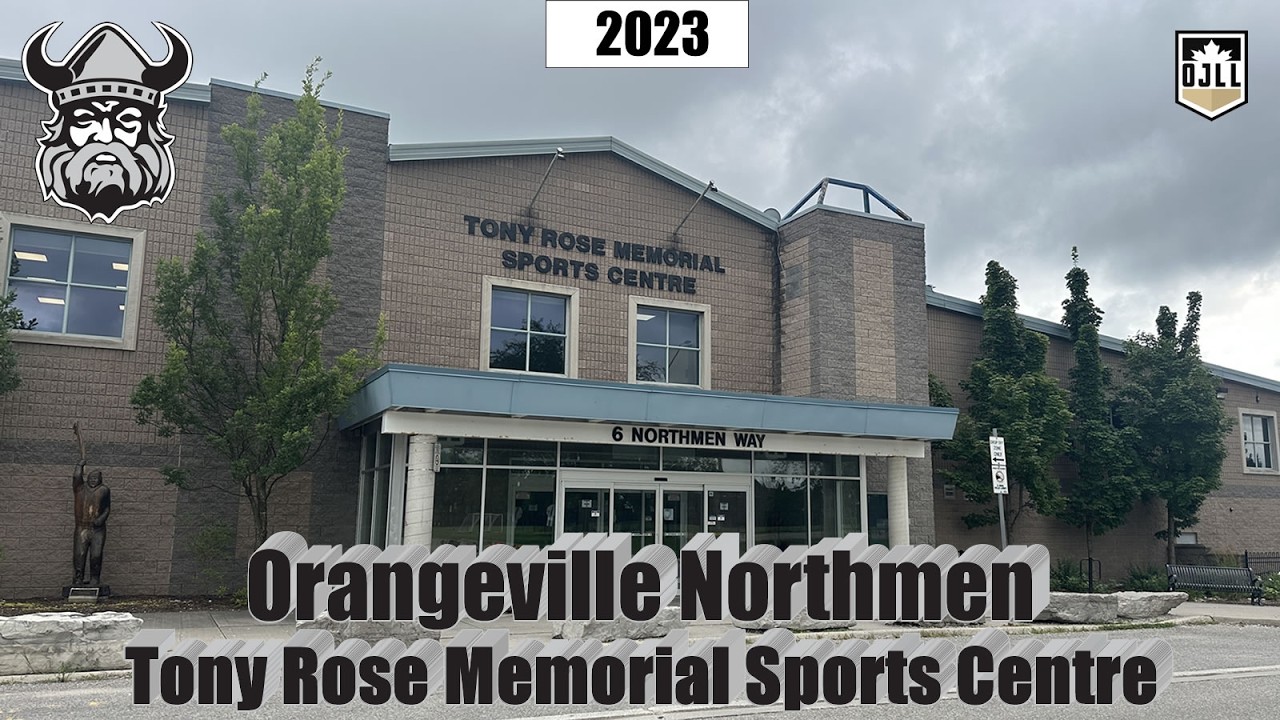 🥍 Tony Rose Memorial Sports Centre - Orangeville Northmen 2023 panorama ...