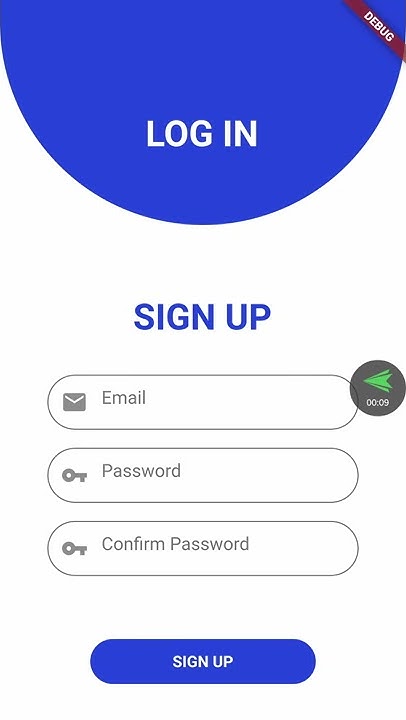 Flutter - Sliding login & register page - YouTube