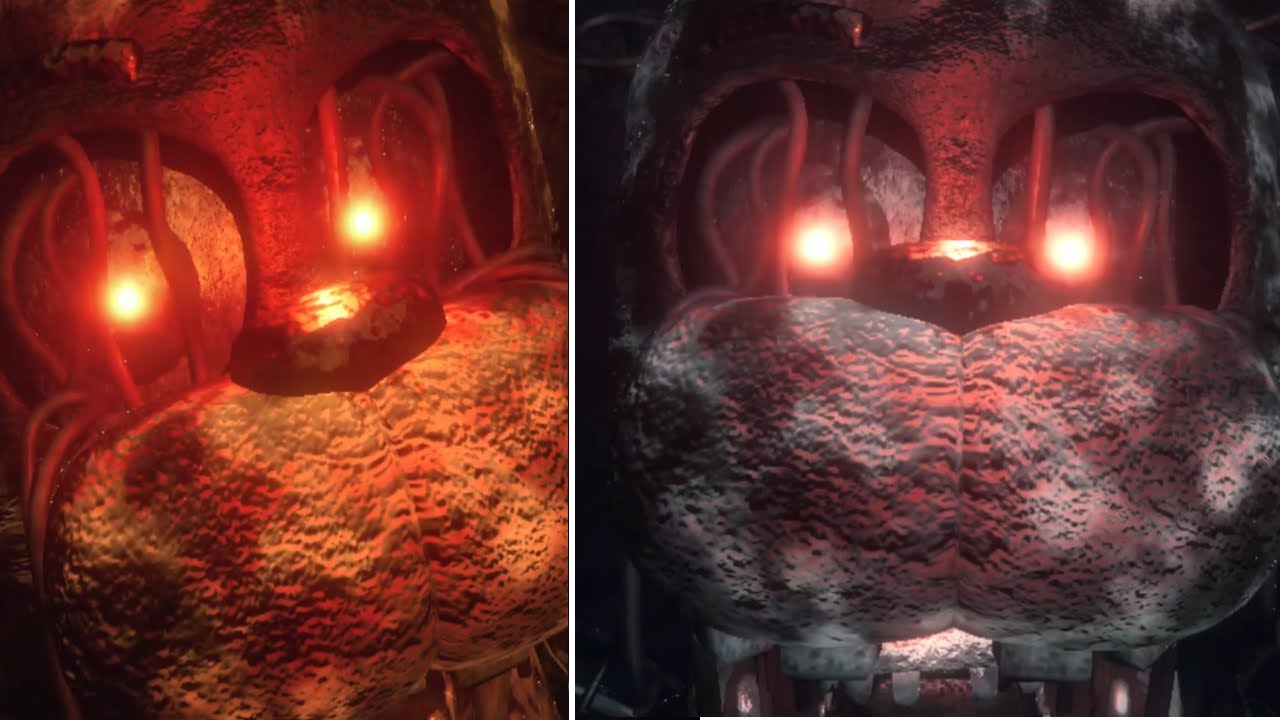 [TJOC:SM] Creation Jumpscare On Fire Vs Normal - YouTube