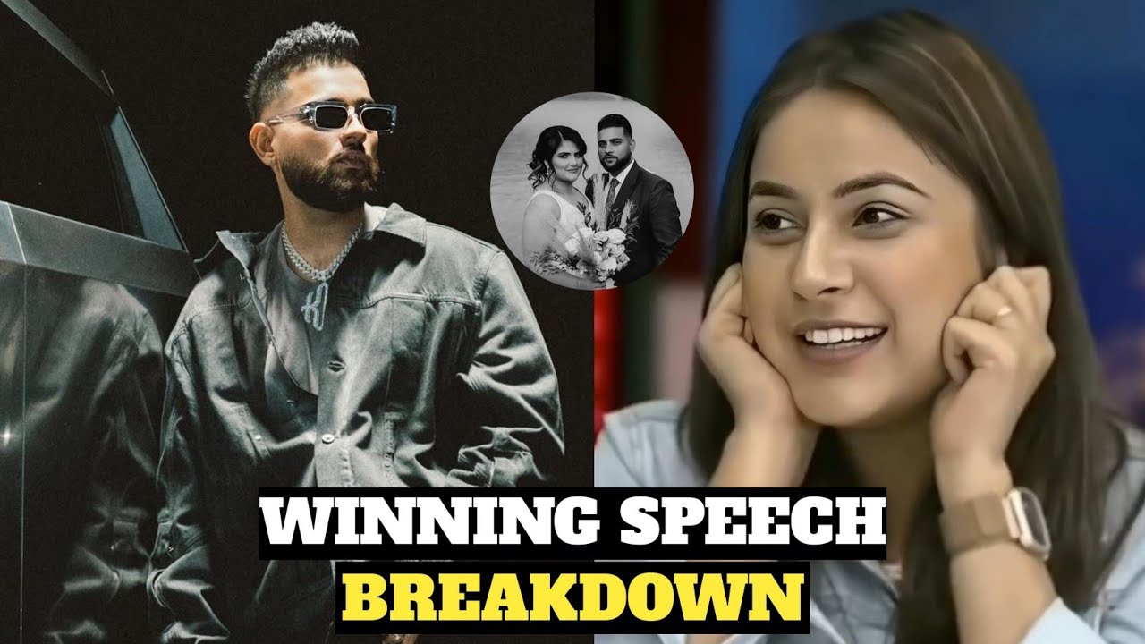 Karan Aujla All Replies & Refrences in Winning Speech | Winning Speech ...