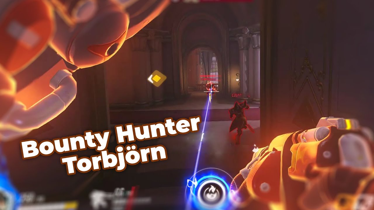 Overwatch: Bounty Hunter Torbjörn Gameplay (No Commentary) - YouTube