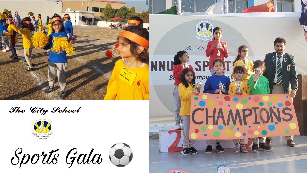 The City School Sports Gala~bahria town campus|🏀 - YouTube