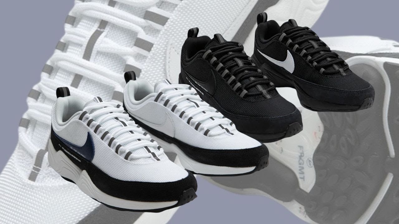Fragment Design x Nike Air Zoom Spiridon Pack - YouTube