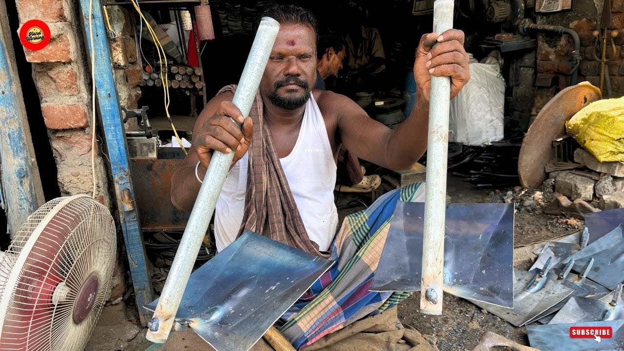 Behind the scenes : "🔥😮 From Raw Iron to Spade – Incredible ...