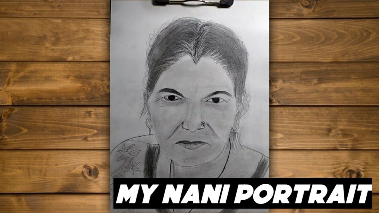 How I make my nani portrait only in 1 hr | Easy tutorial - YouTube