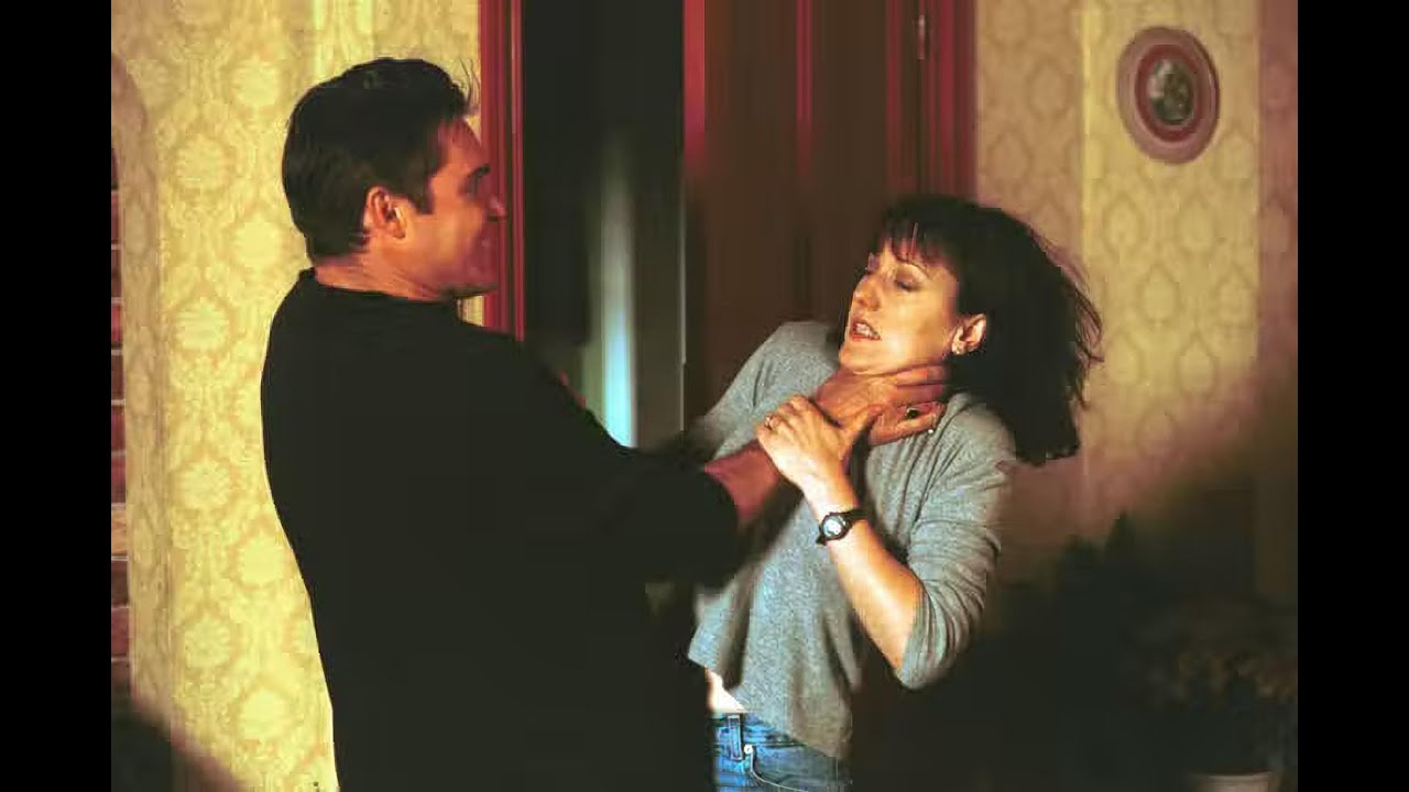 EastEnders - Trevor Morgan Attacks Little Mo Morgan (23rd October 2001 ...