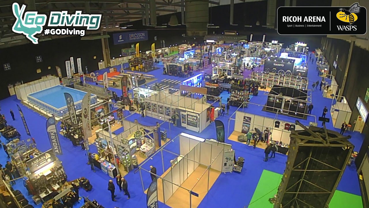 Timelapse Go Diving Event at Coventry Building Society Arena February ...