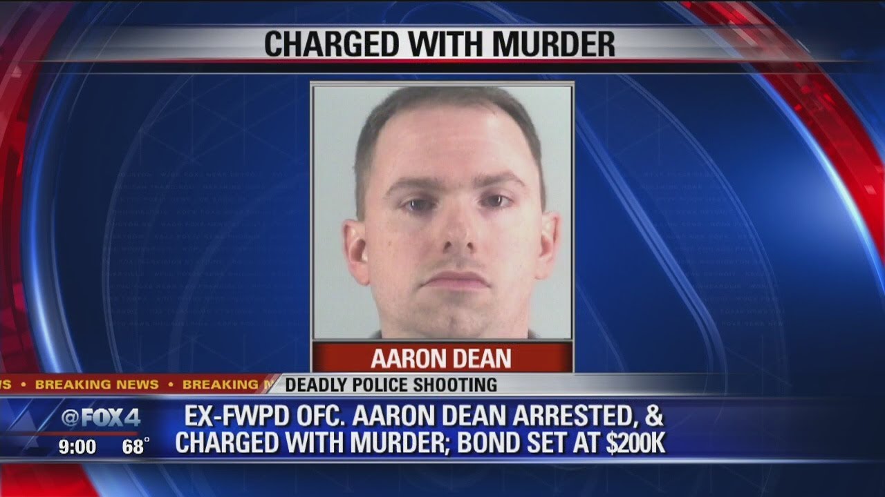 Former Fort Worth police officer charged with murder; released on bond ...