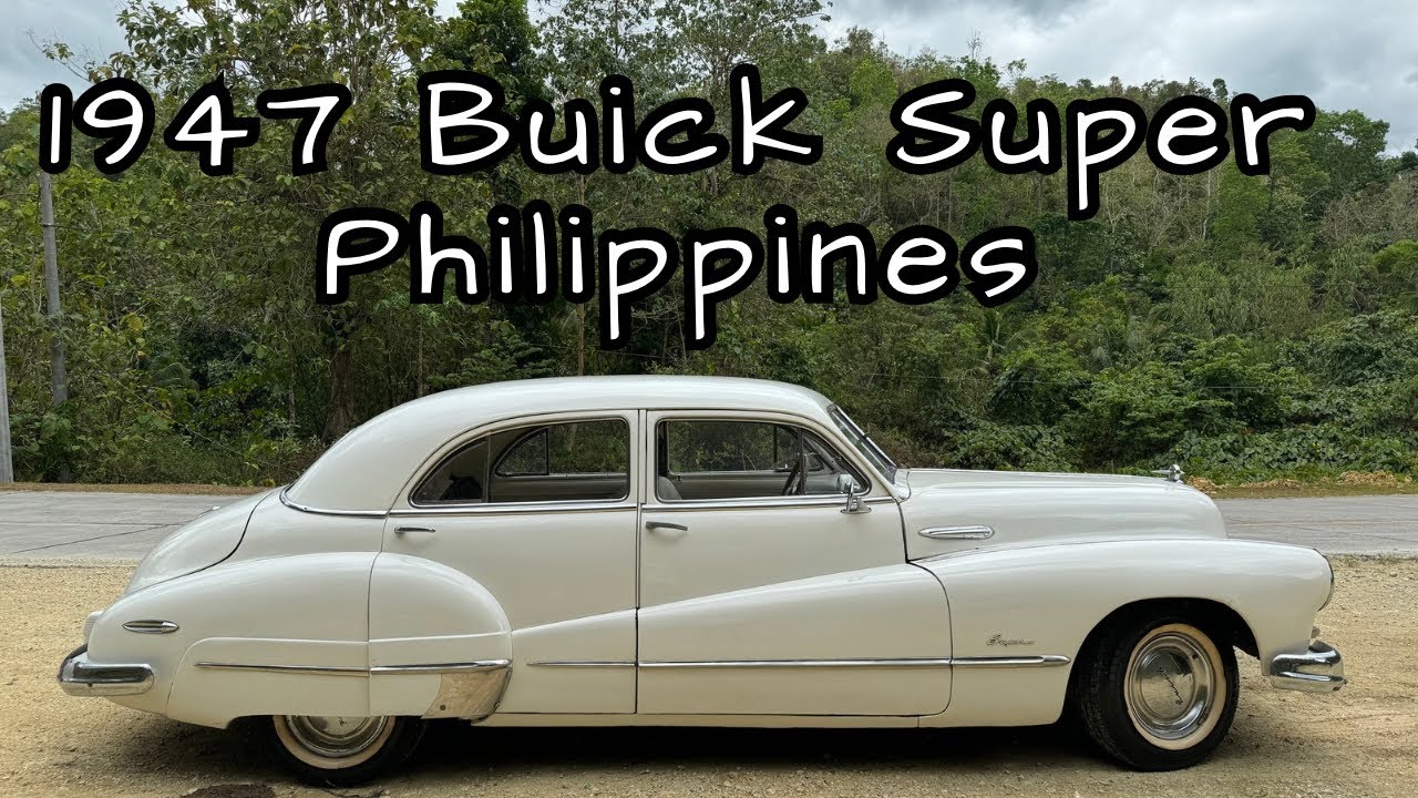 1947 Buick Super in the Philippines. The most popular car in that year ...