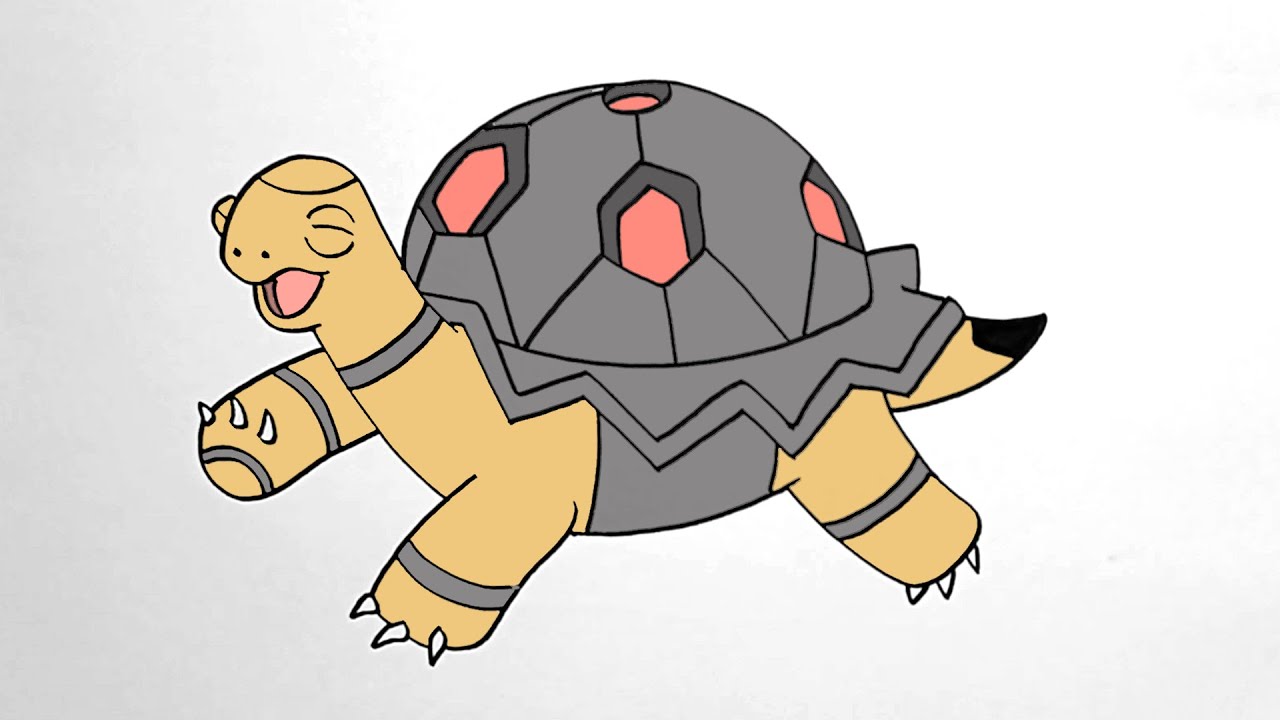 How to Draw TORKOAL | POKEMON CHARACTER - YouTube