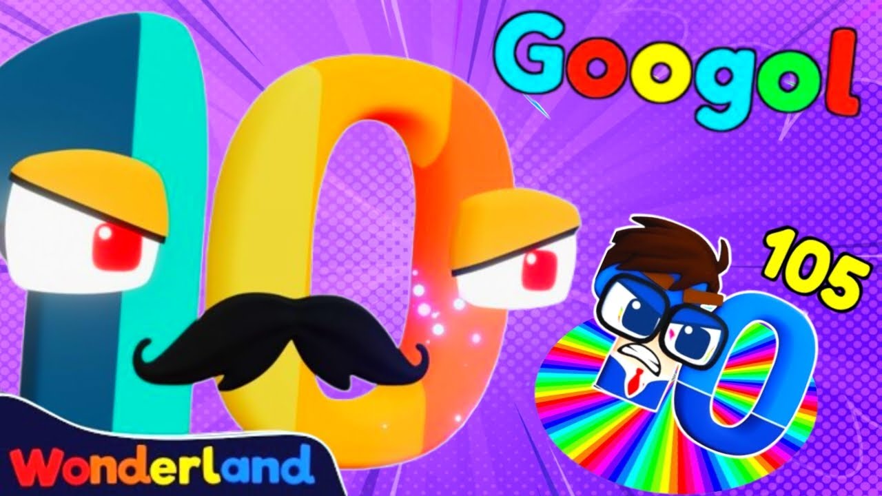 Wonderland Numbers: Addition, Subtraction & Division Googol vs ...