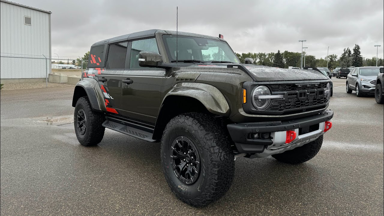 2024 Shelter Green Bronco RAPTOR / Code Orange - YouTube