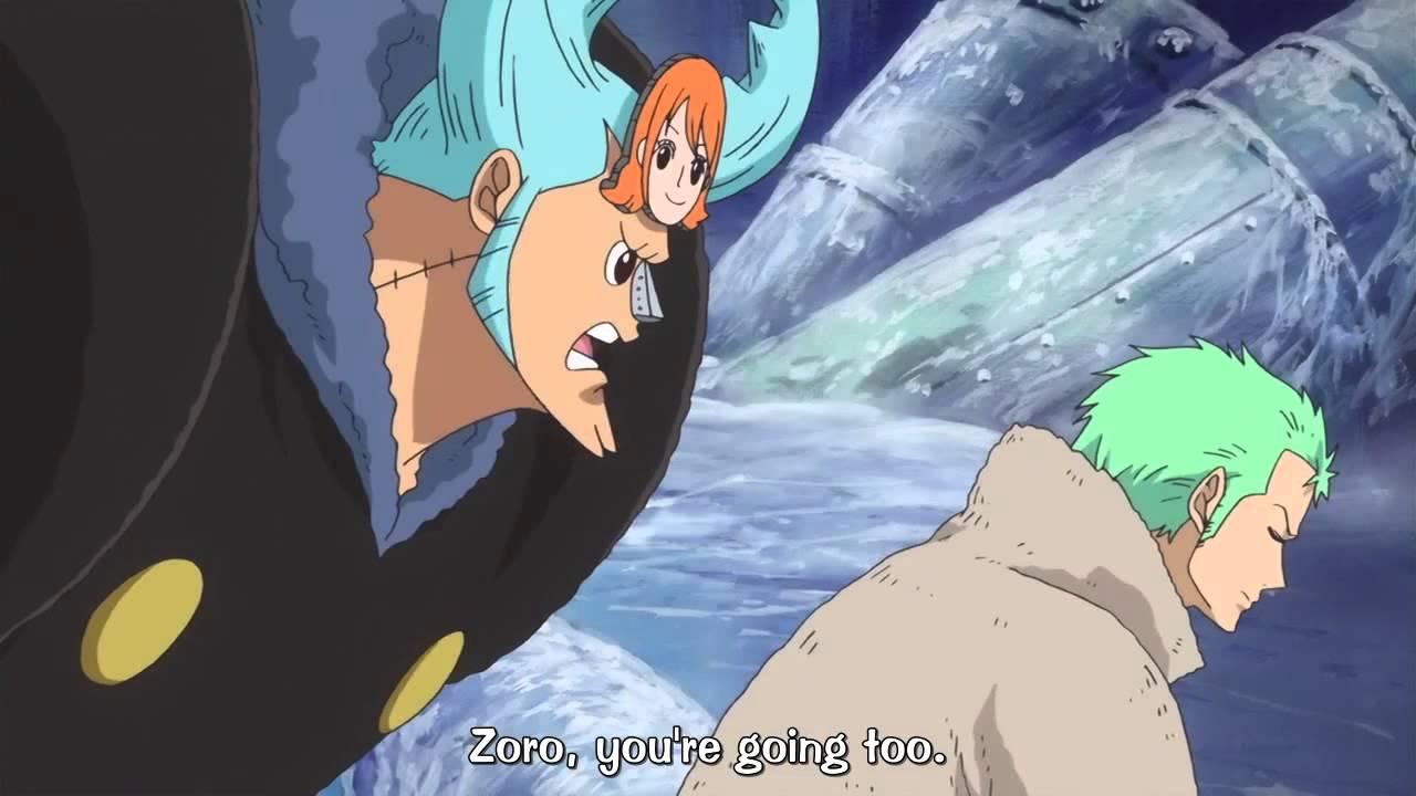 One Piece: Zoro & Sanji Argue - YouTube