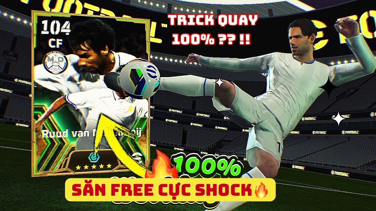Hướng dẫn săn Ruud van Nistelrooy - TRICKS QUAY BOX - Hiệu quả 100% ...