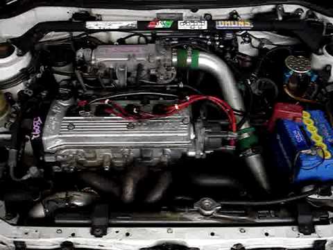 4EFTE—EP91 Starlet 167,741kms—Stock # JS092—Engine Running.MPG - YouTube