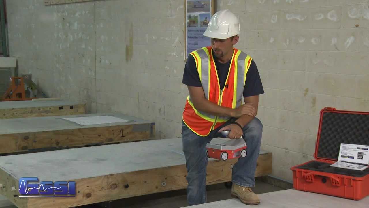 How to: Scan Concrete with Pan Decking using Ground Penetrating Radar ...