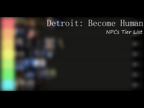 Detroit: Become Human NPC Tier list - YouTube