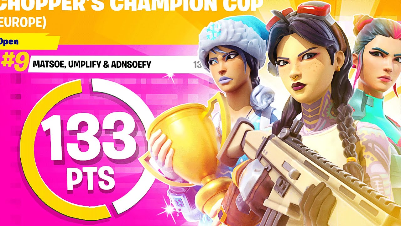 Matsoe & Umplify & ADN 9th place of the Trio Chopper Cash Cup ...